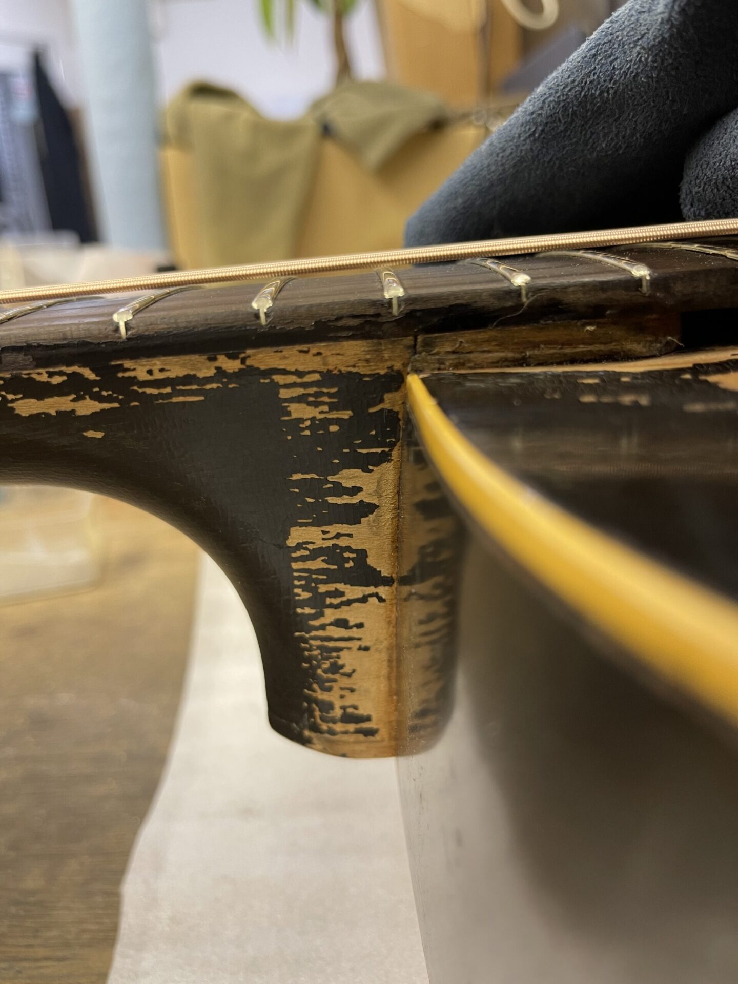 Rex Royal Archtop ネックリセット | Guitar works Roost